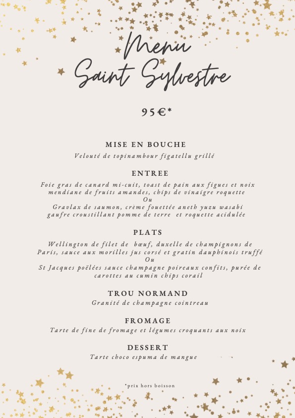 Les Menus de Fête